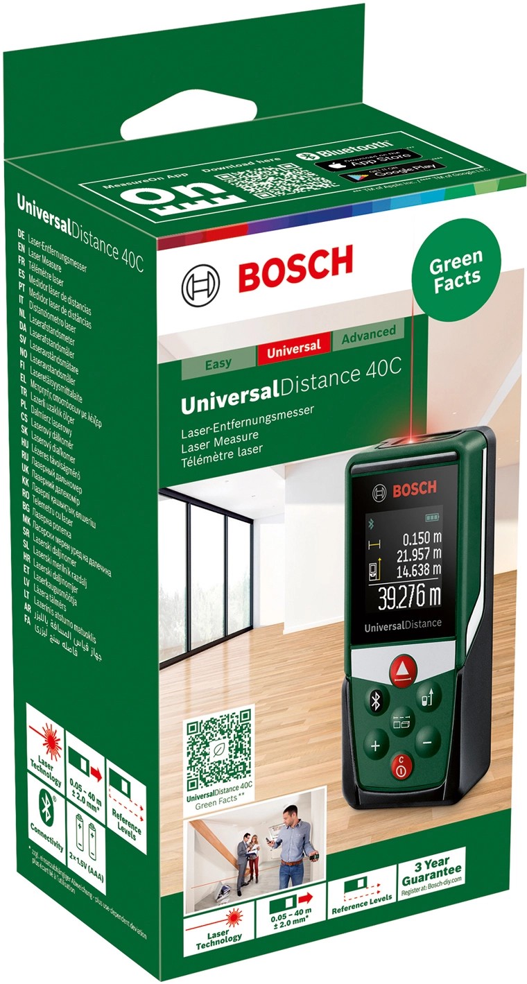 Bosch Digitální laserový dálkoměr UniversalDistance 40C nakoupit u OBI