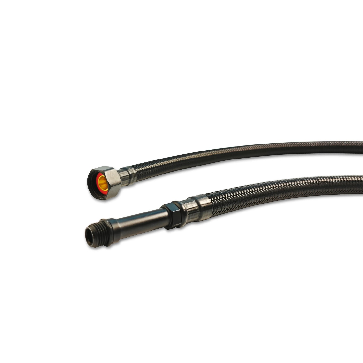 Flexibilní hadice bateriová 8x12 mm M10x1 x M 3/8", černá, 50 cm ...