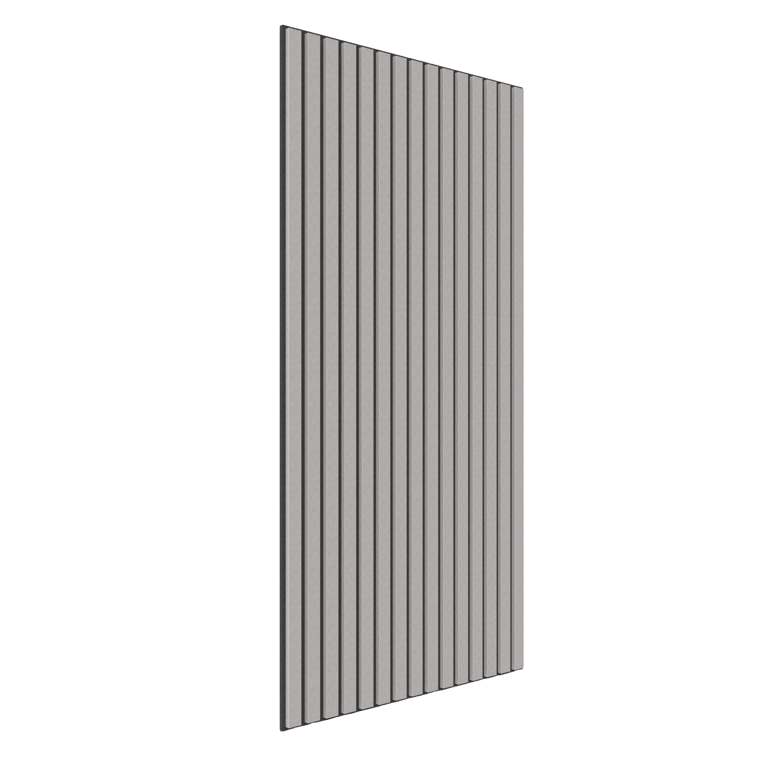 Denpanels Akustický panel LAMINATE betonová šedá černá plsť 120 x 60 x 1,9 cm nakoupit u OBI