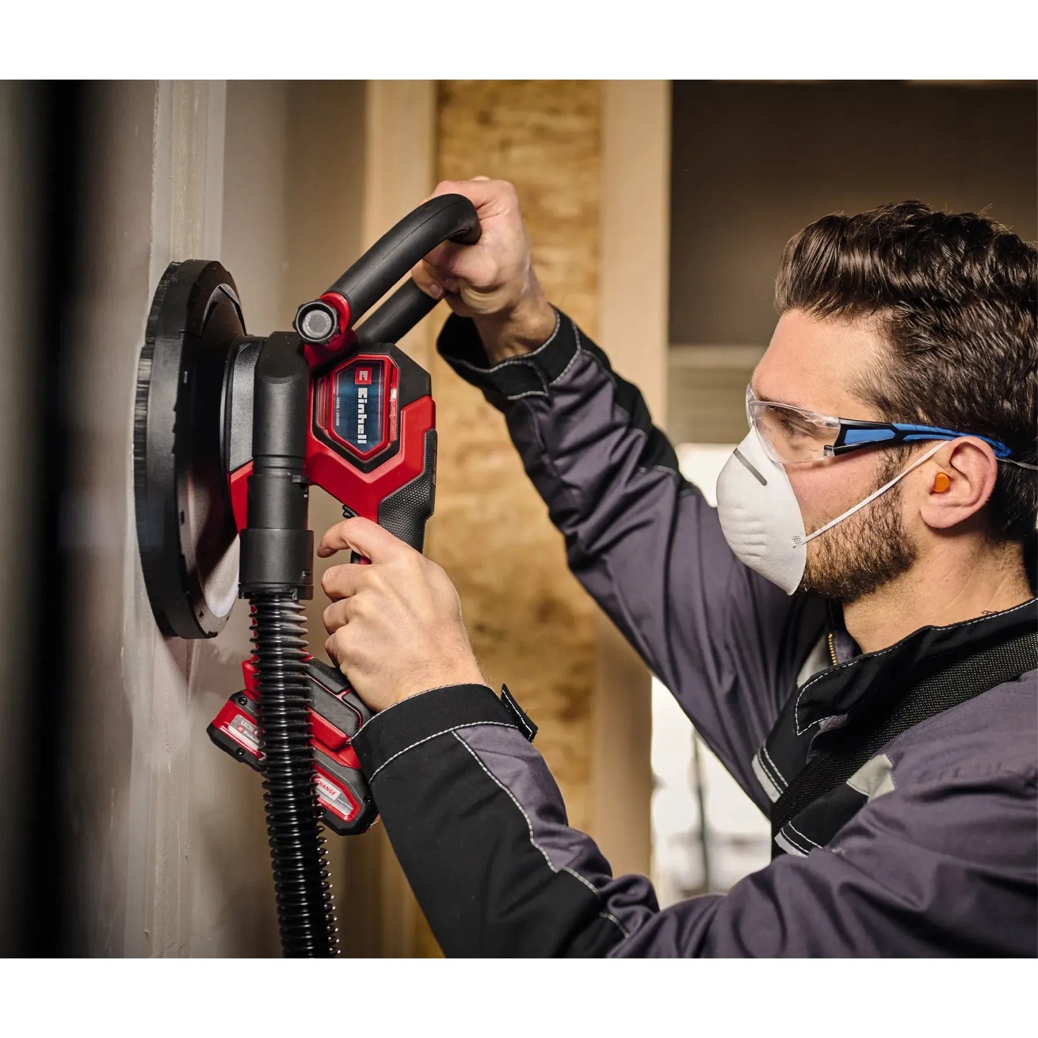 Einhell Professional Aku bruska na sádrokarton TP-DWS 18/225 Li Bl-Solo