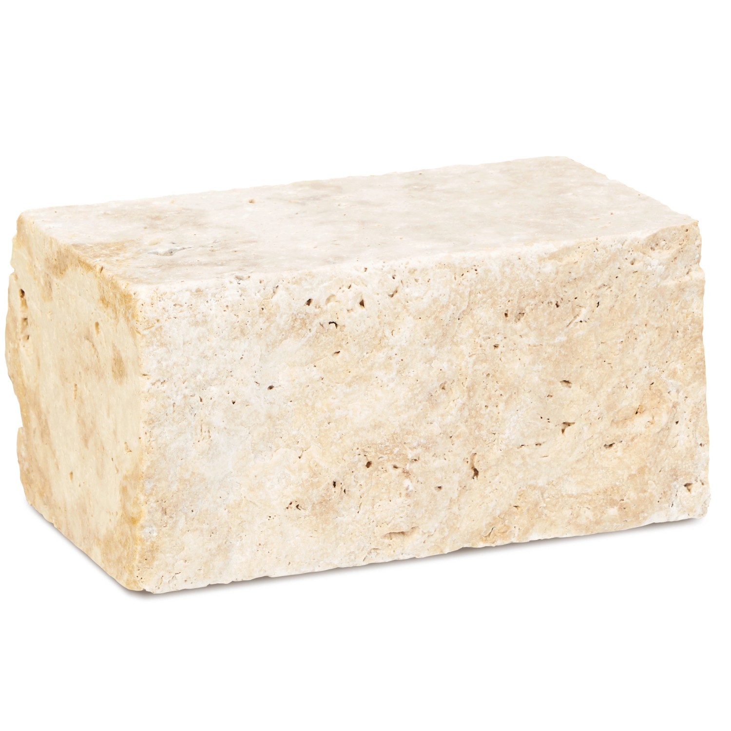 Euro Stone Travertinová cihla omílaná, Ivory Classic, 15 x 20 x 35 cm ...