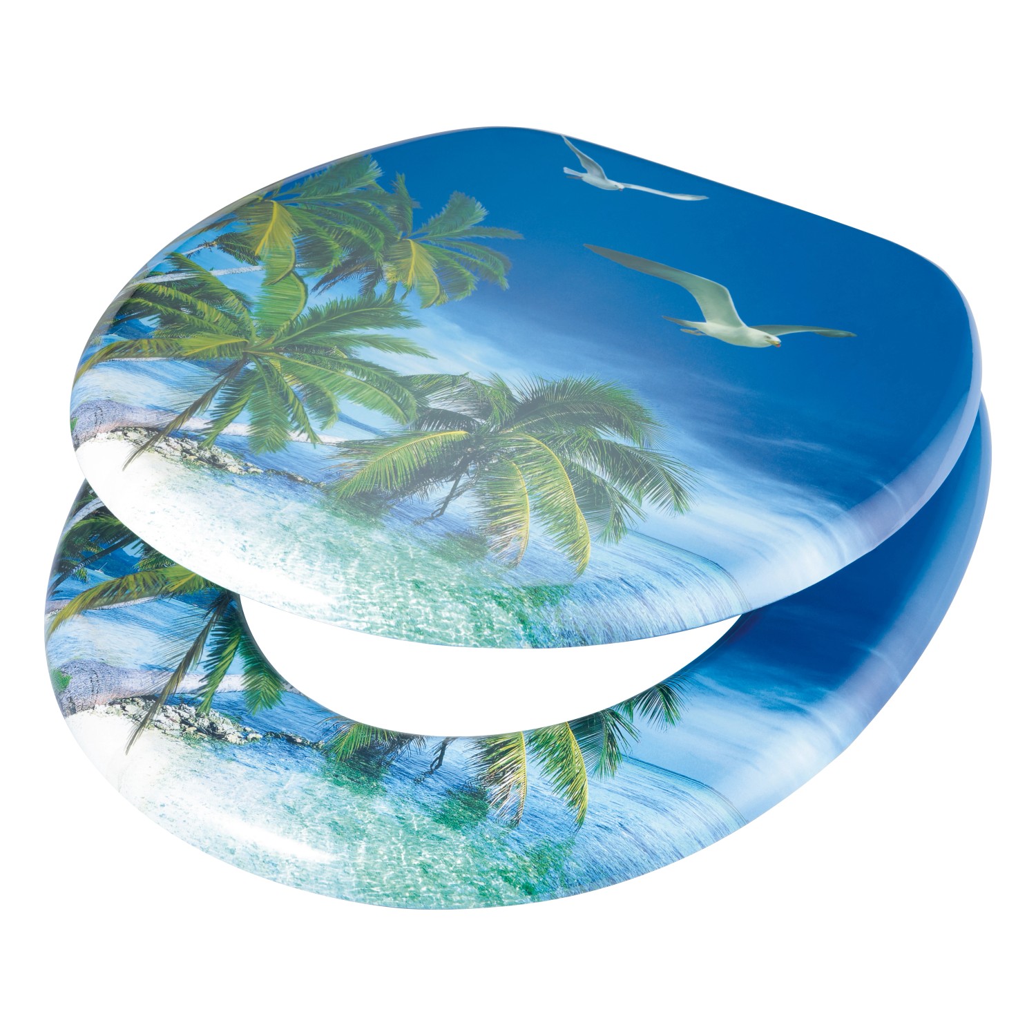 OBI WC sedátko Kalamos motiv palmy nakoupit u OBI