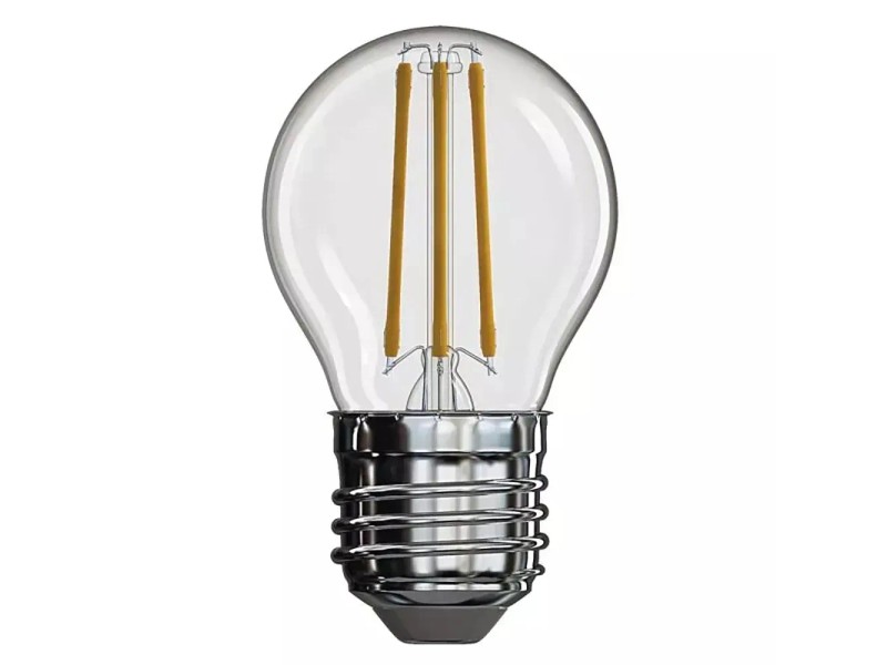 Emos LED žárovka Filament Mini Globe 3,4 W, E27, 470 lm, 2700 K, teplá ...