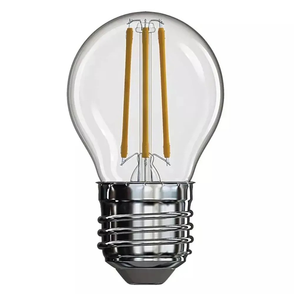 Emos LED žárovka Filament Mini Globe 3,4 W, E27, 470 lm, 2700 K, teplá ...