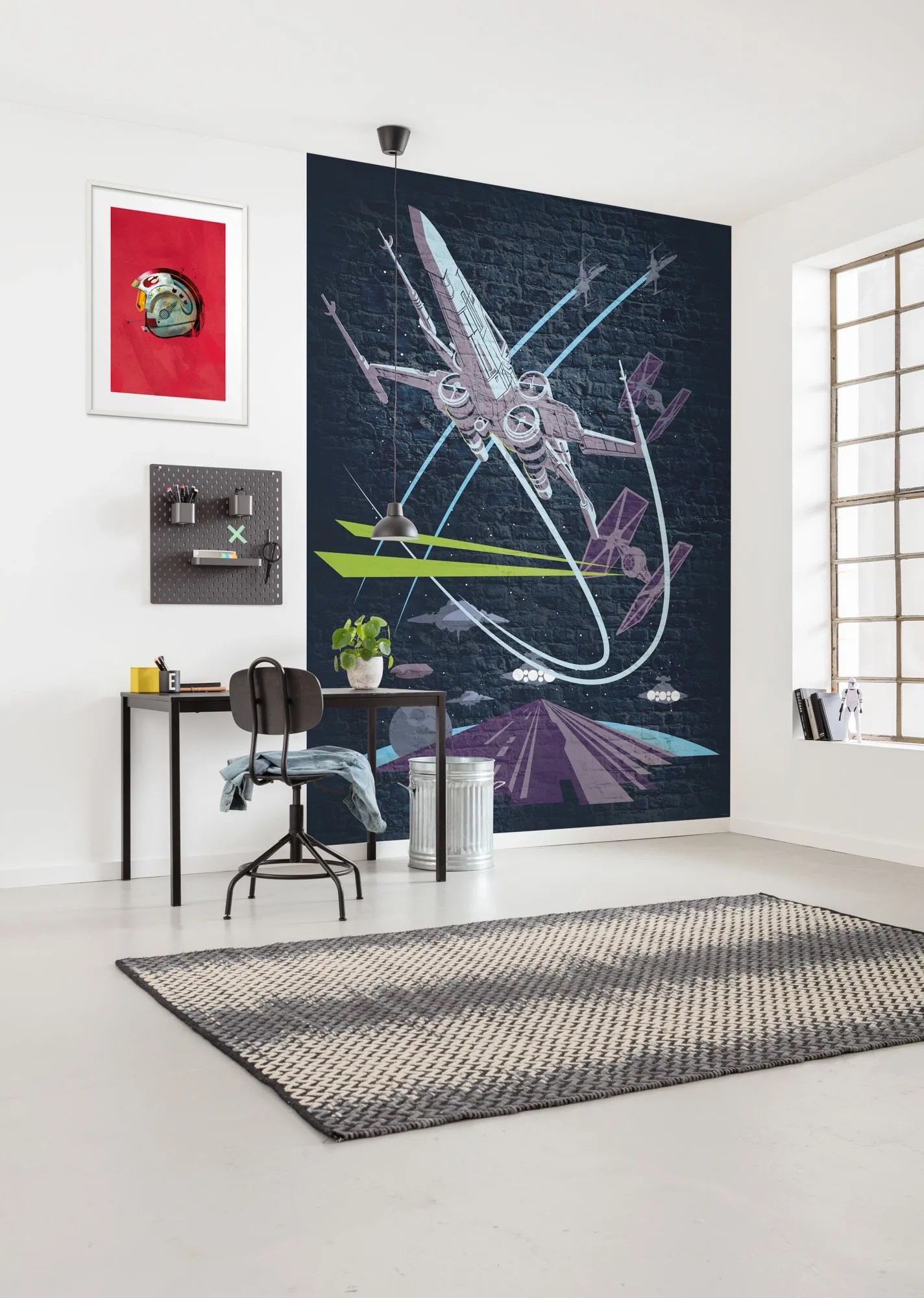 Komar Vliesová fototapeta Star Wars Classic Concrete X-Wing 200 x 280 ...