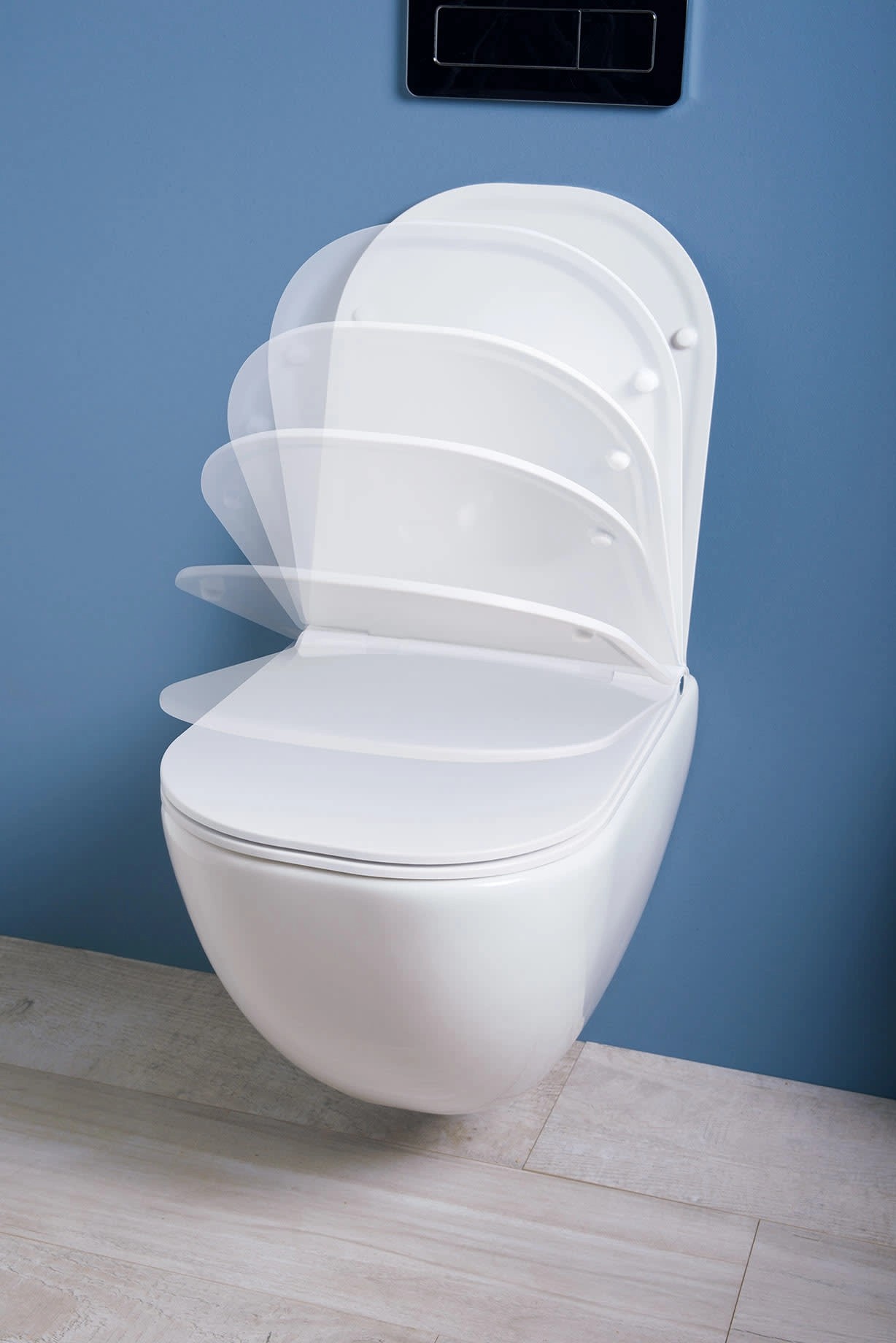 JIKA Závěsné WC Mio-N vortex/rimless vč. sedátka Mio slowclose, bílá ...