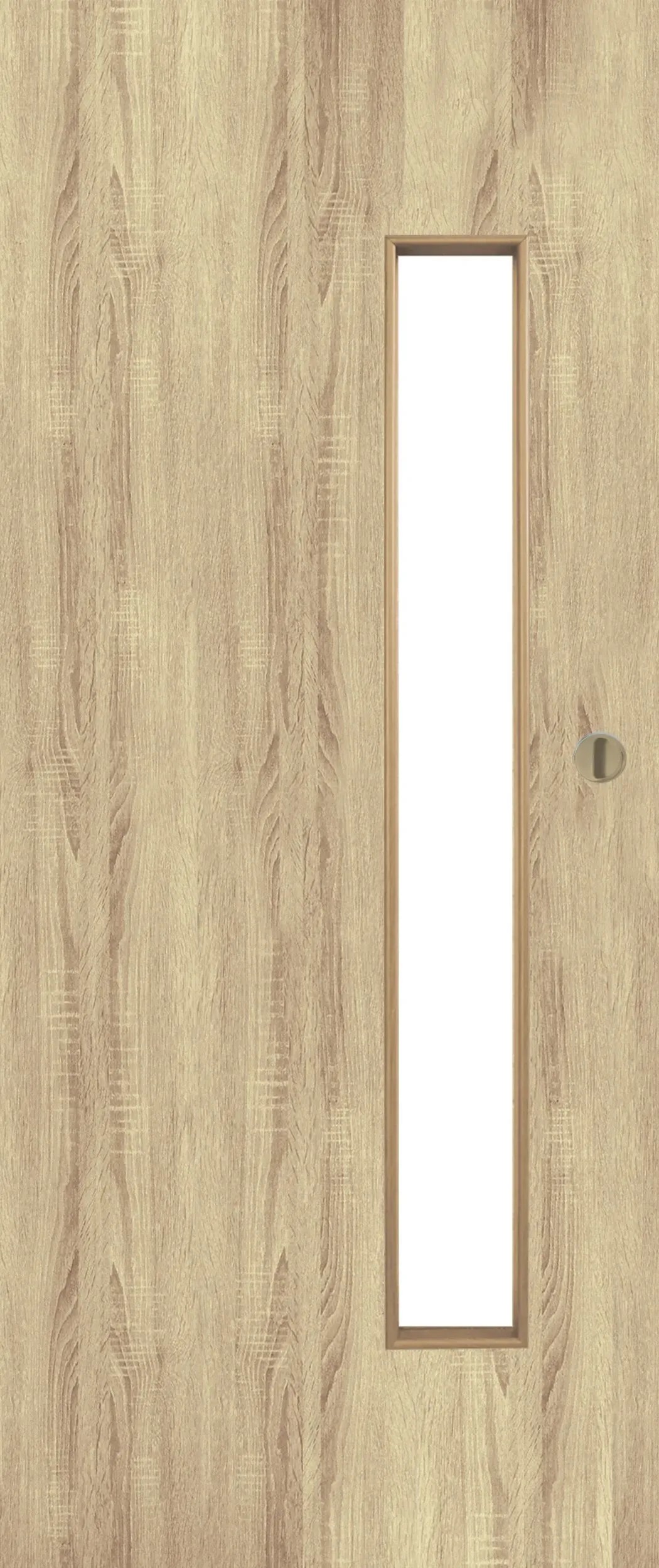 Voster Posuvné dveře METRIX 50, lakované, dub bělený, PVC madlo, 80 L ...