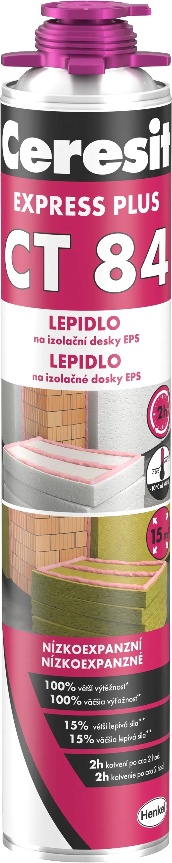 CERESIT CT 84 Express Plus Polyuretanové montážní lepidlo 850 ml nakoupit u OBI