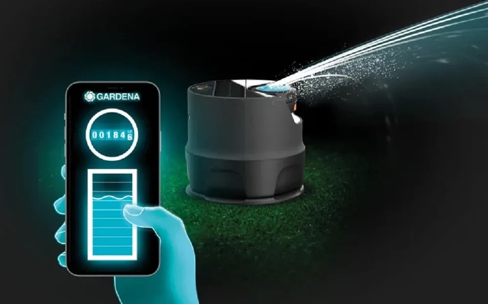 GARDENA Zavlažovací systém AquaPrecise solární napájení, pro trávníky