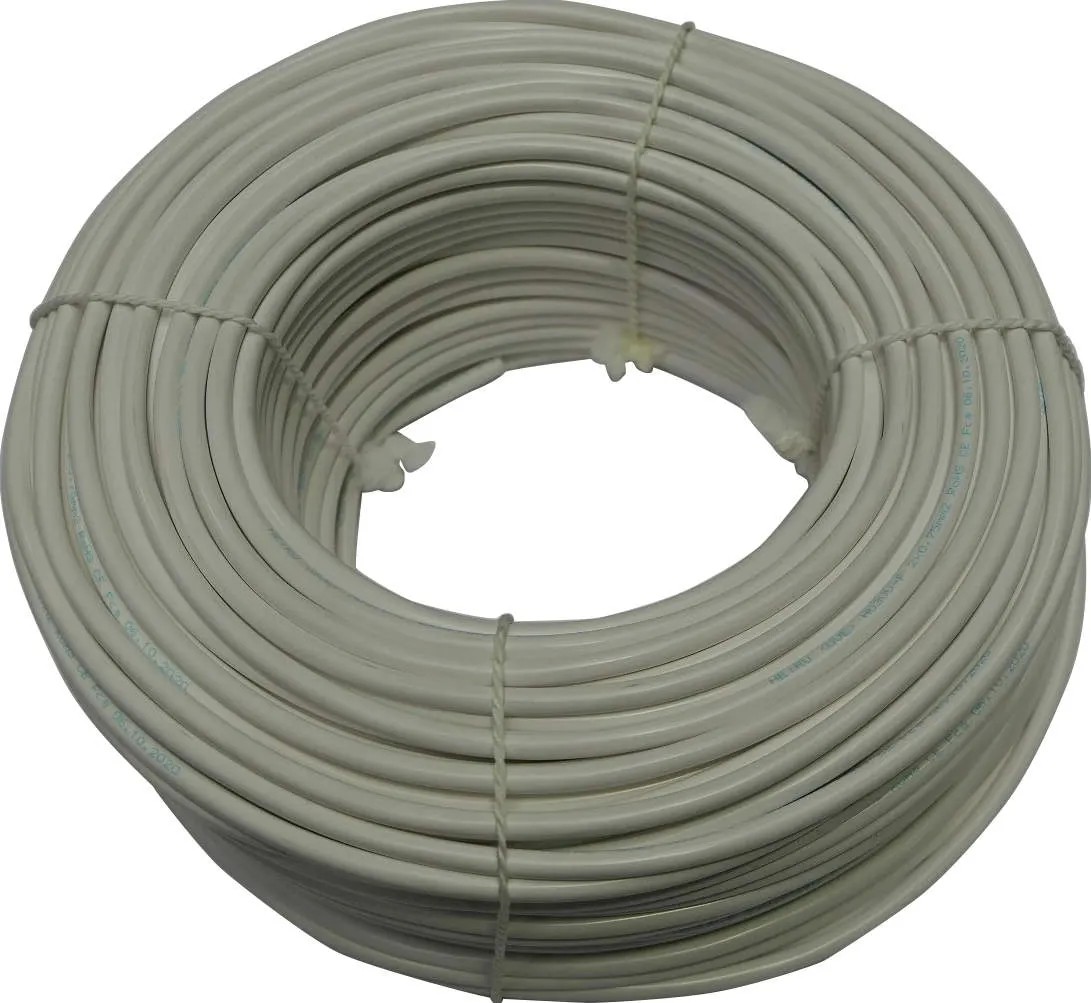 Silový kabel H03VV-F 2x0,75 mm, bílá - metráž nakoupit u OBI