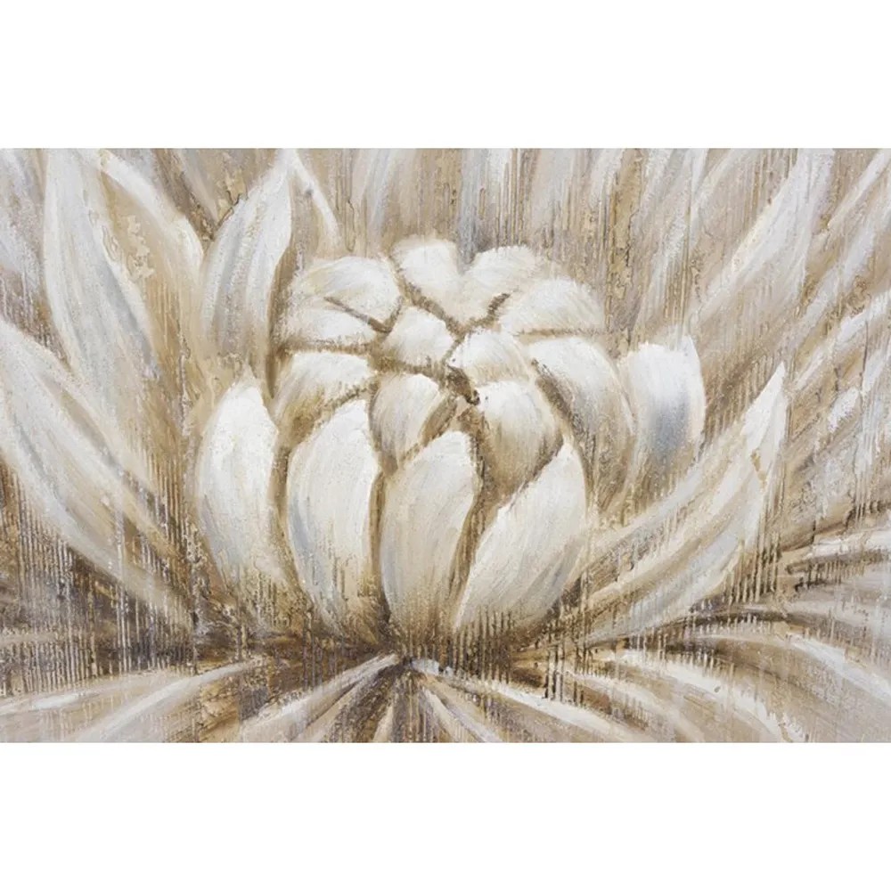 FALC Malovaný obraz Bílý květ 70 x 140 cm nakoupit u OBI