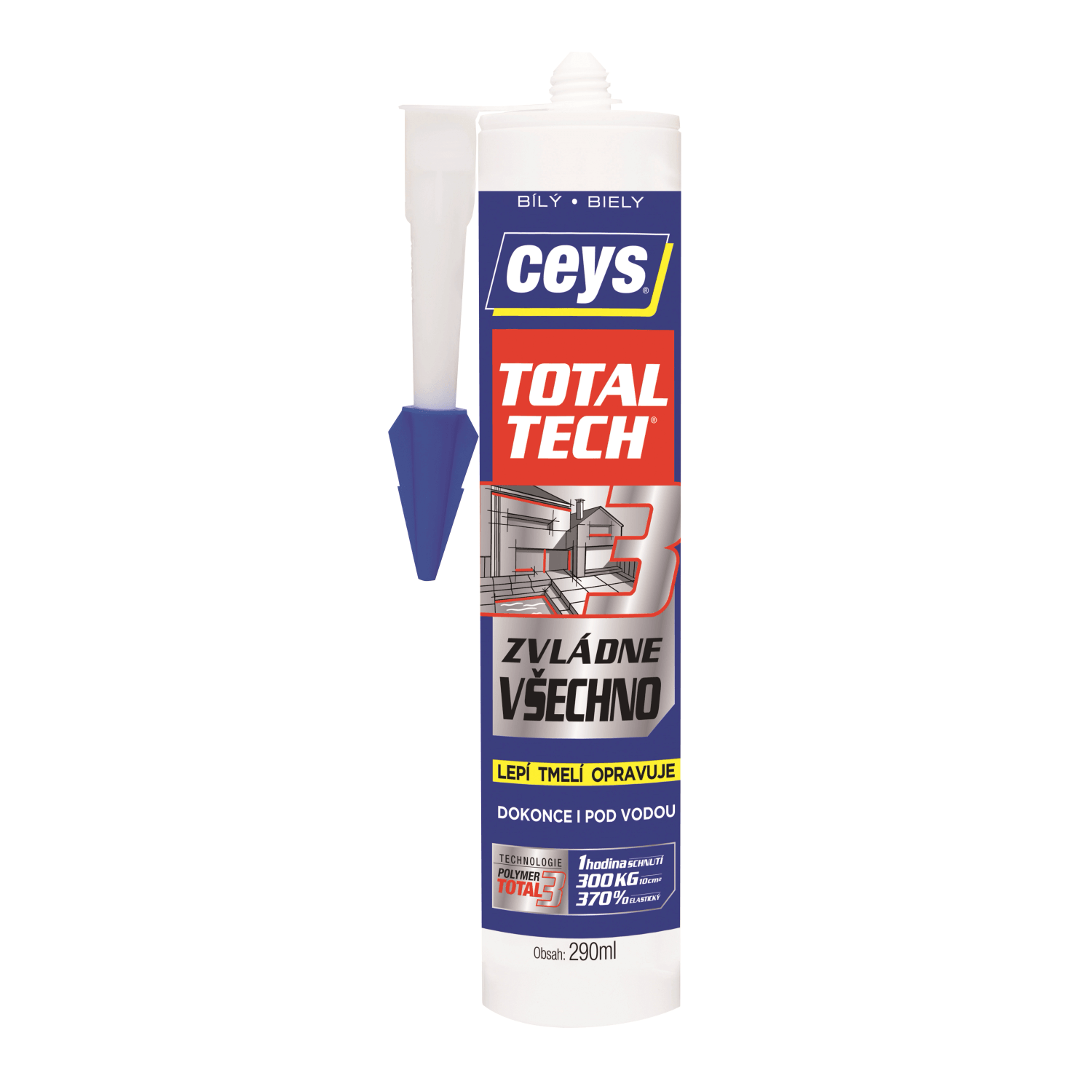 Ceys Lepicí tmel TOTAL TECH bílý 290 ml nakoupit u OBI