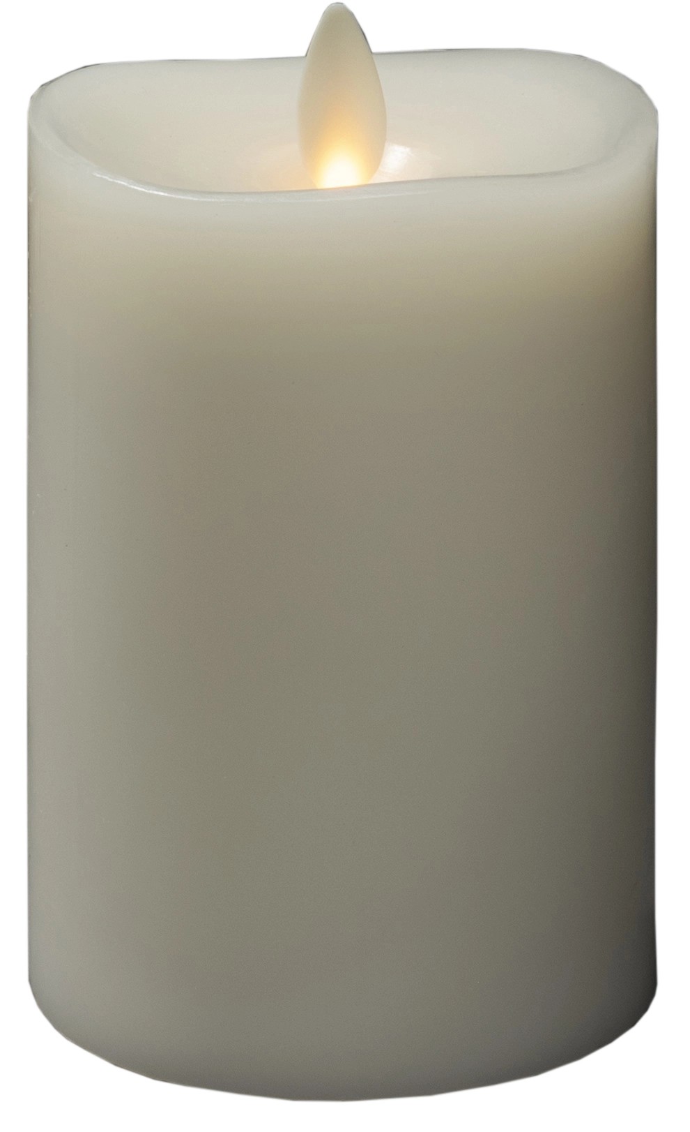 Konstsmide LED svíčka z pravého vosku 3D plamen, pr. 7,6 x 14 cm ...