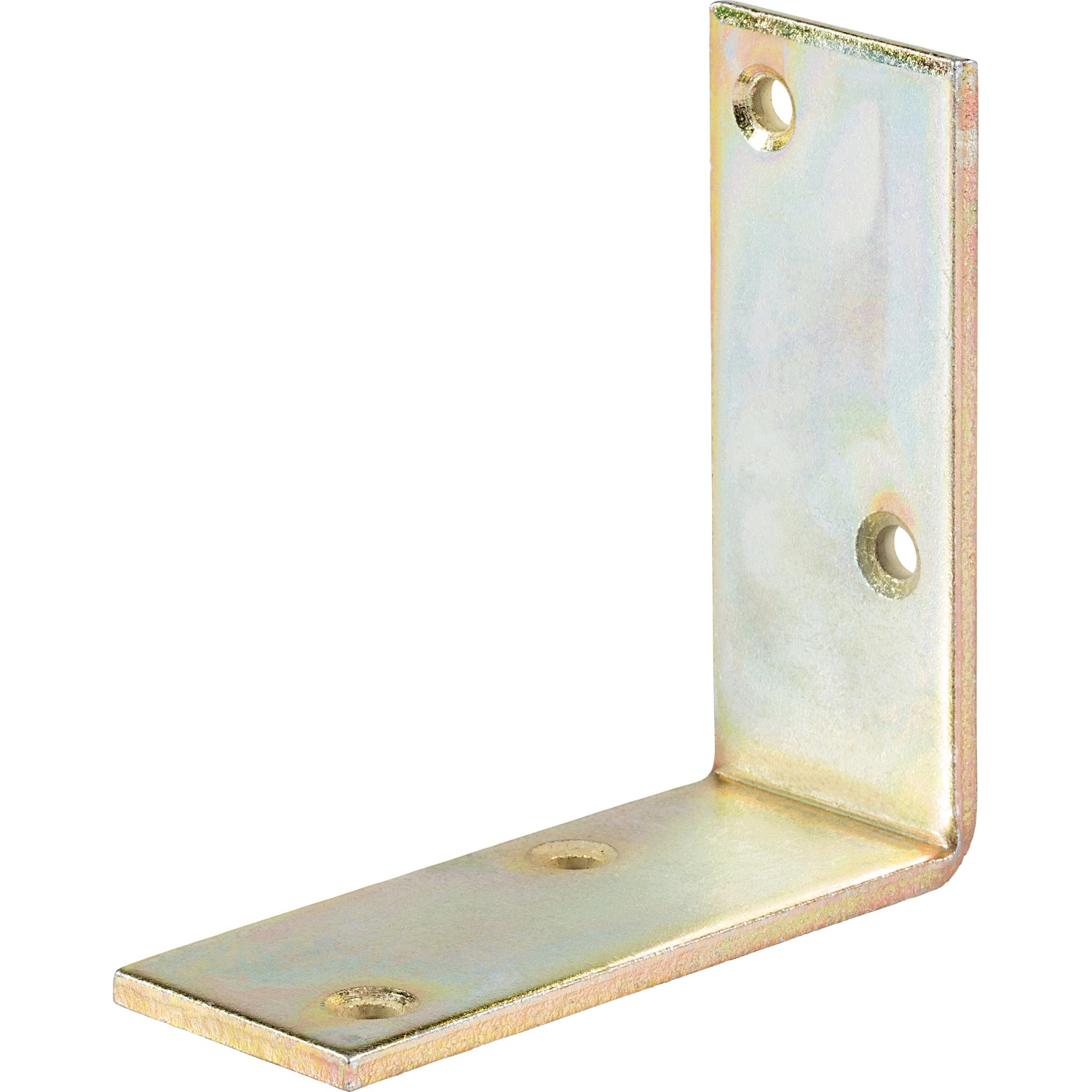 Trámový úhelník, žlutě pozinkovaný, 100 mm x 100 mm x 40 mm nakoupit u OBI