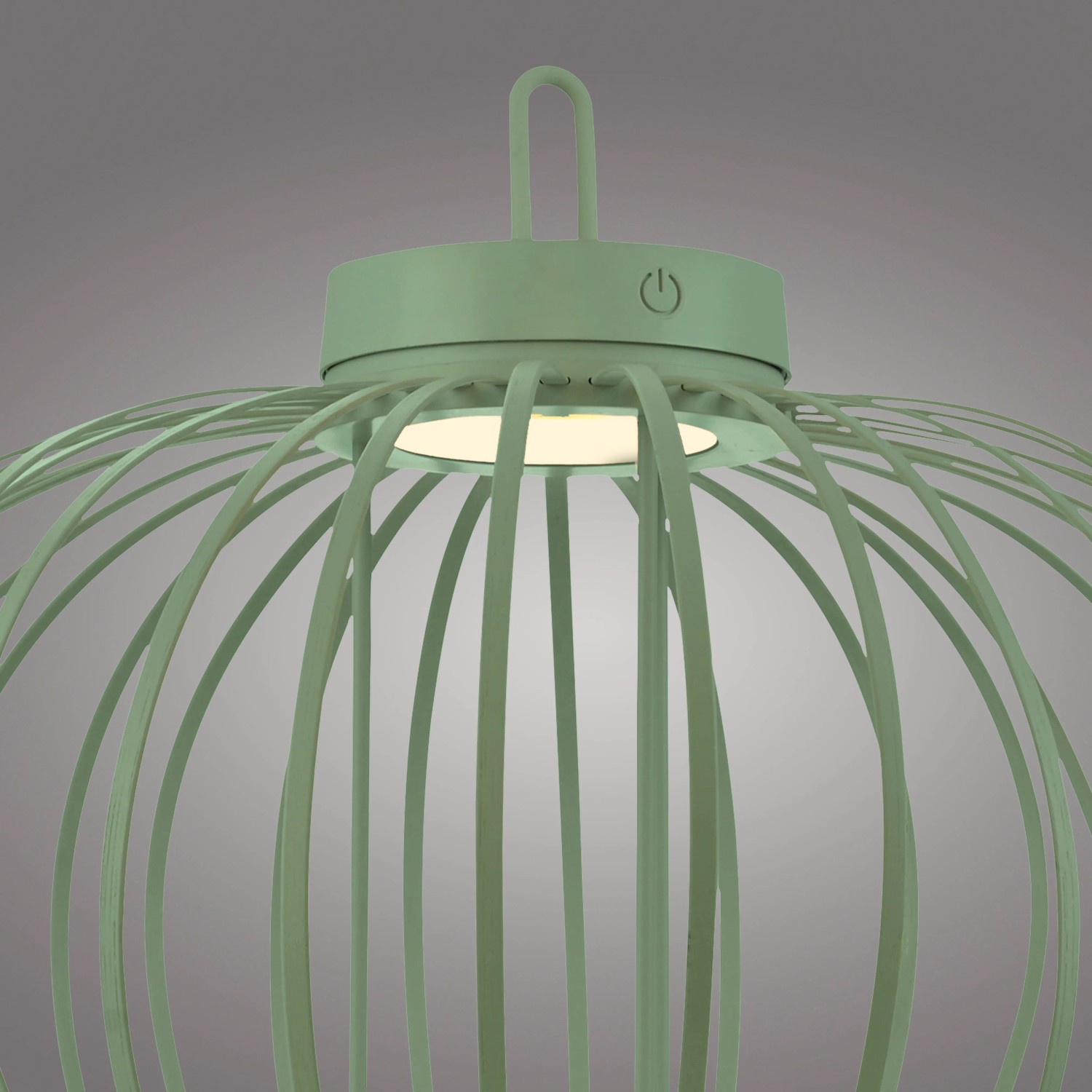 Just Light. Nabíjecí závěsné/stolní LED svítidlo Akuba IP44 zelená pr ...