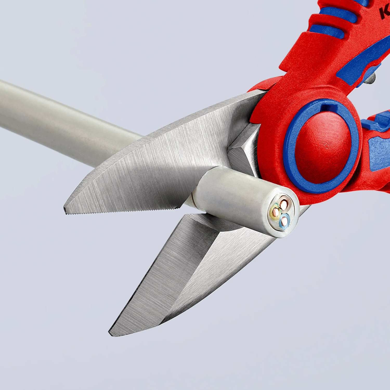 Knipex Elektrikářské nůžky, vícesložkové návleky se skelným vláknem, 160 mm