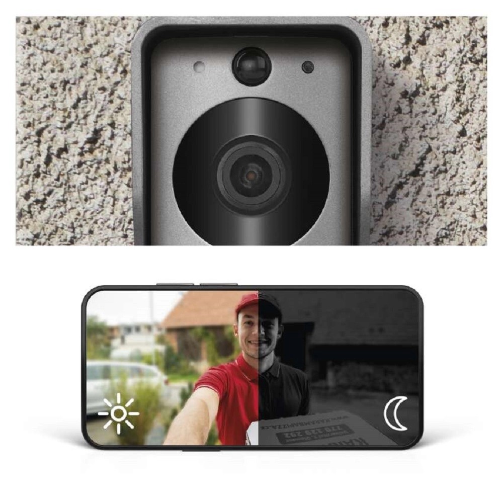 Emos GoSmart Domovní bezdrátový videozvonek IP-09C s Wi-Fi koupit v OBI