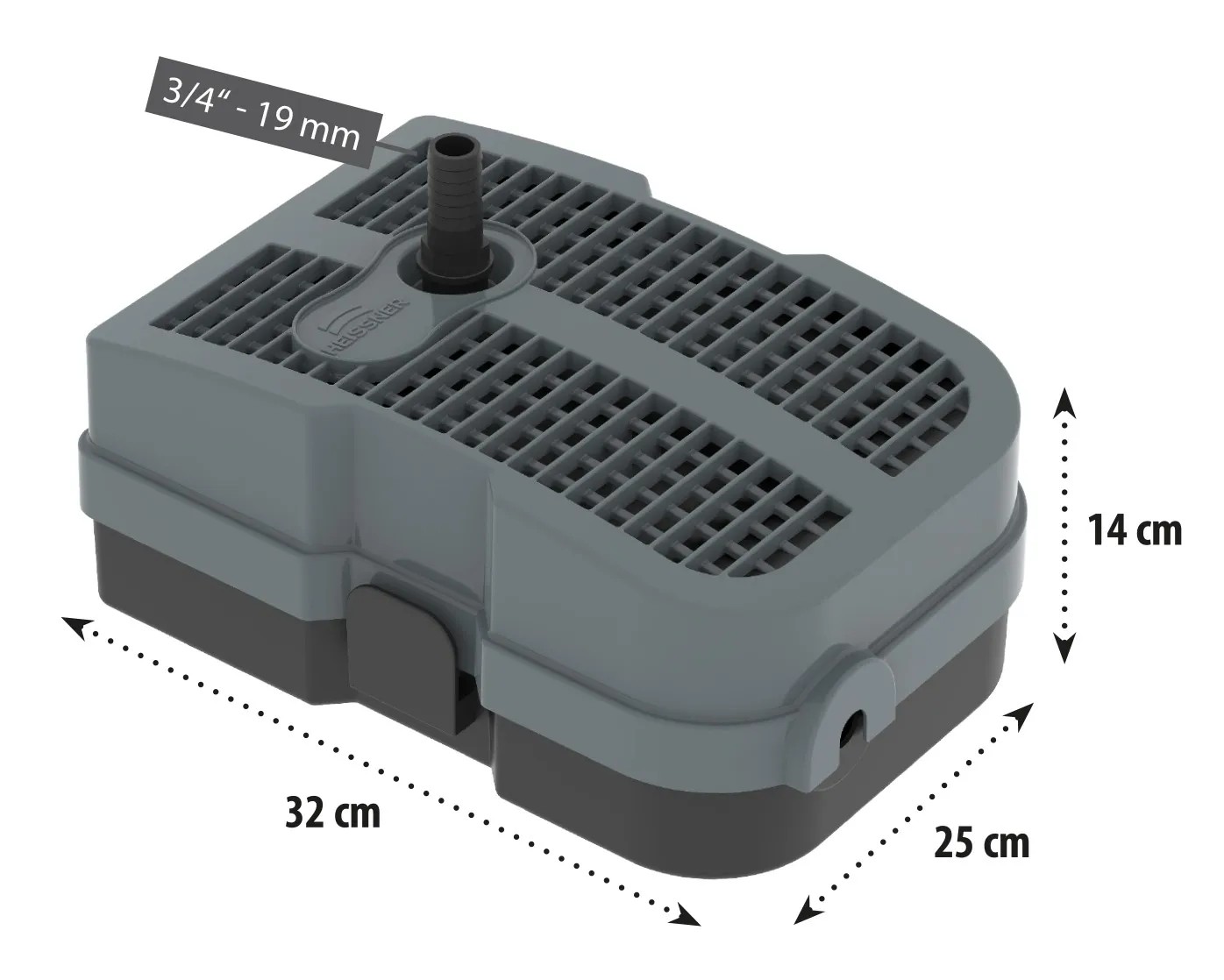 Heissner Sada průtokové filtrace HLF8000 pro jezírka do 8000 l nakoupit ...
