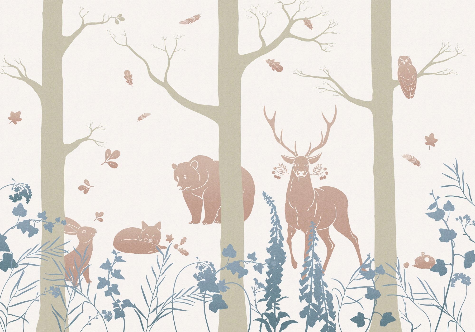 Komar Vliesová fototapeta Forest Animals 400 x 280 cm nakoupit u OBI