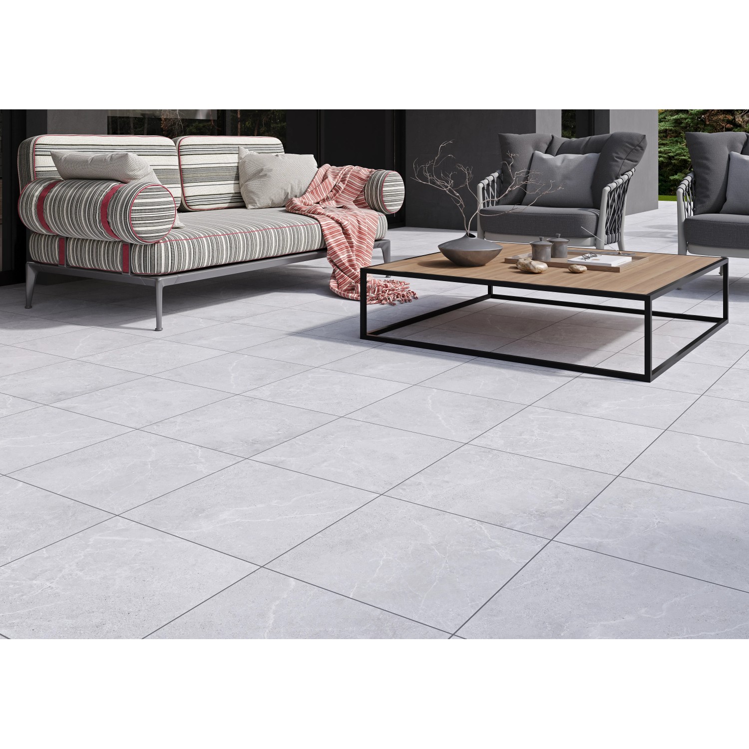 Cersanit Dlažba RUFUS Light Grey Matt 42 x 42 cm nakoupit u OBI