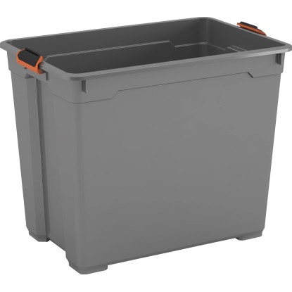 OBI Univerzální box Cadiz Pro XXL, tmavě šedý, 48,5 x 58 x 38 cm ...