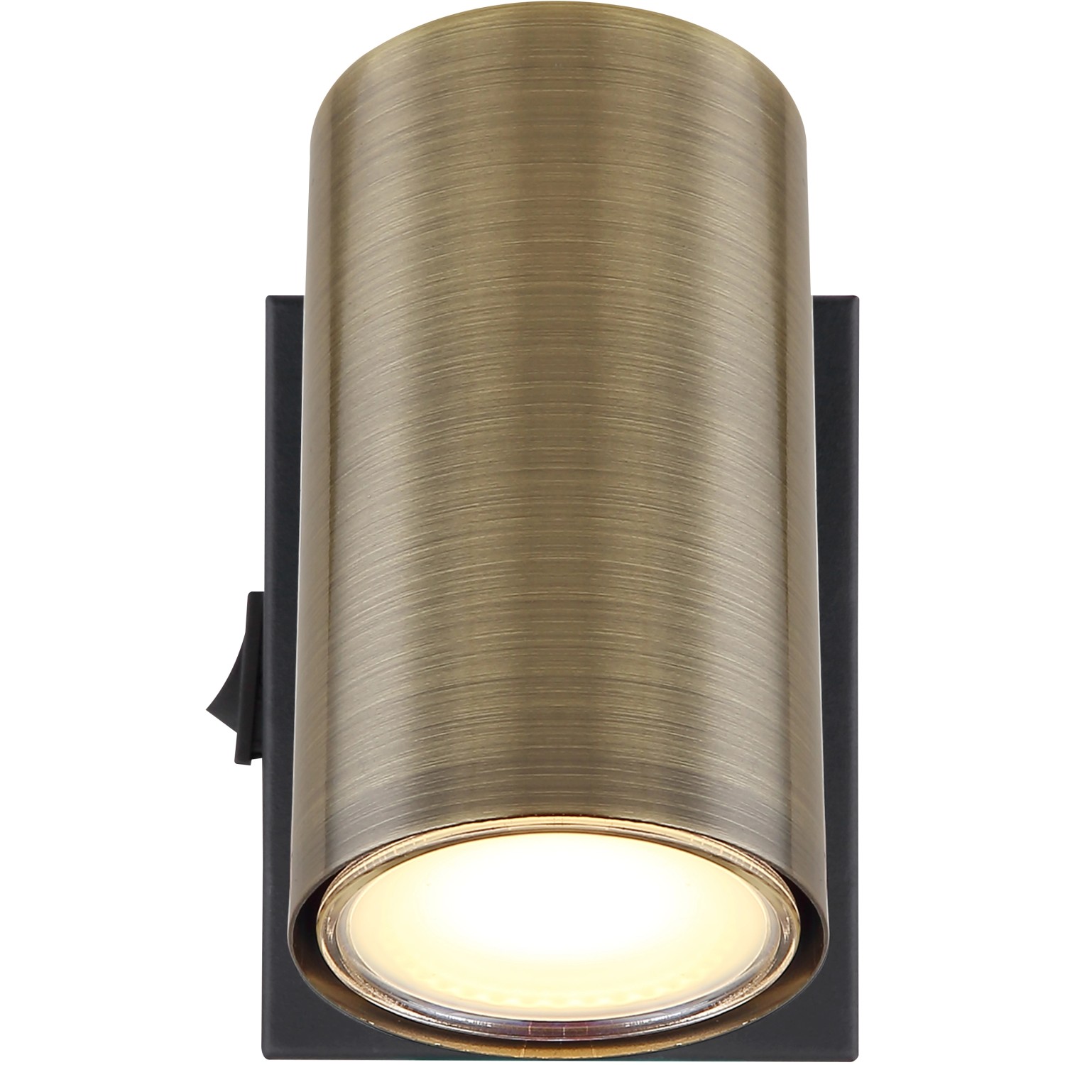 GLOBO 1bodové svítidlo ROBBY star.mosaz/černá GU10 25W 70 x 100 x 120 mm nakoupit u OBI