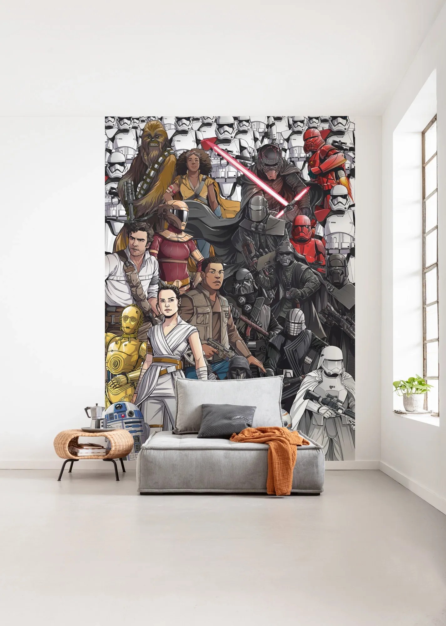 Komar Vliesová fototapeta Star Wars Retro Cartoon 200 x 280 cm koupit v OBI