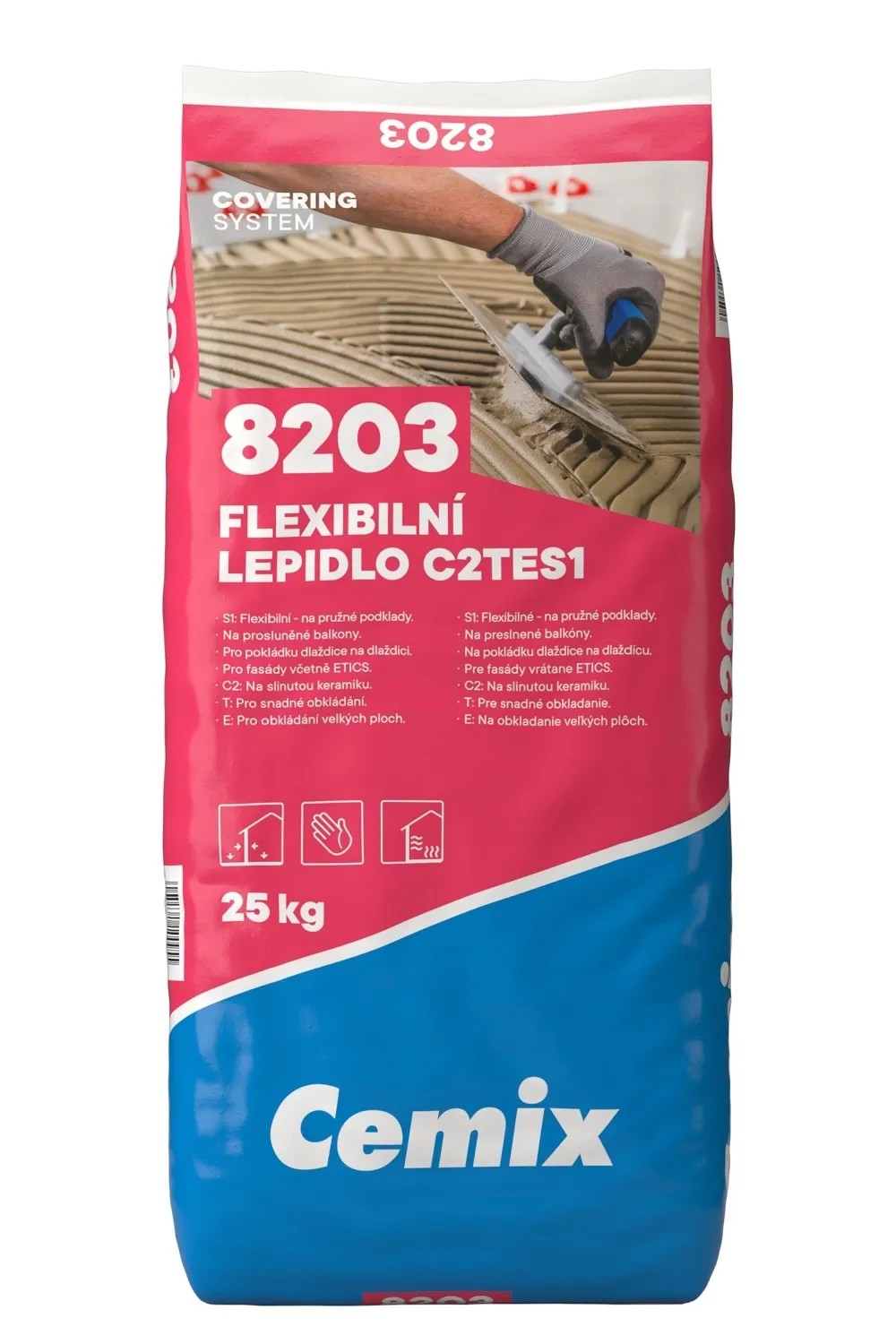 Cemix 8203 Flexibilní lepidlo C2TES1 25 kg PE nakoupit u OBI