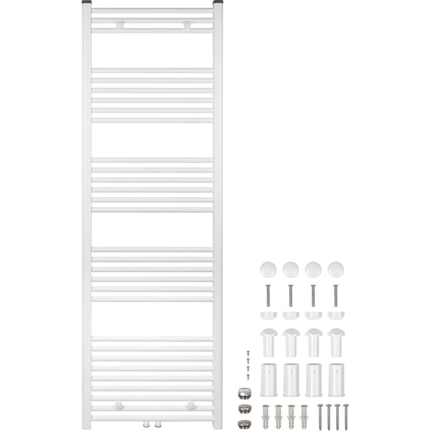 Koupelnový radiátor 972 W, bílá, 60 x 180 cm nakoupit u OBI