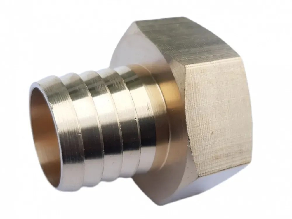 Hadičník mosaz F 3/8" x 10 mm