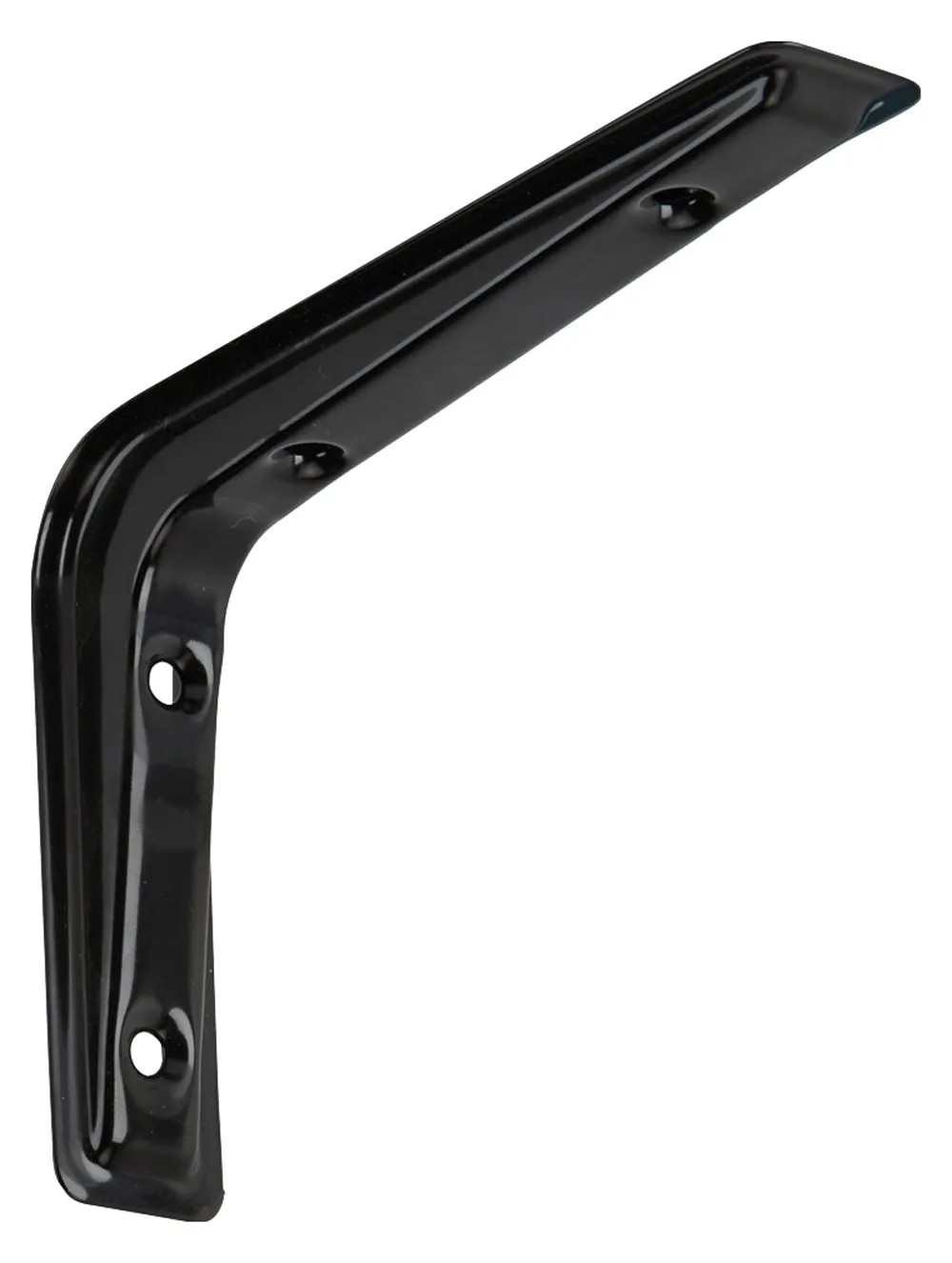 OBI Policová konzole GAIA černá max. 16 kg, 80 x 120 mm