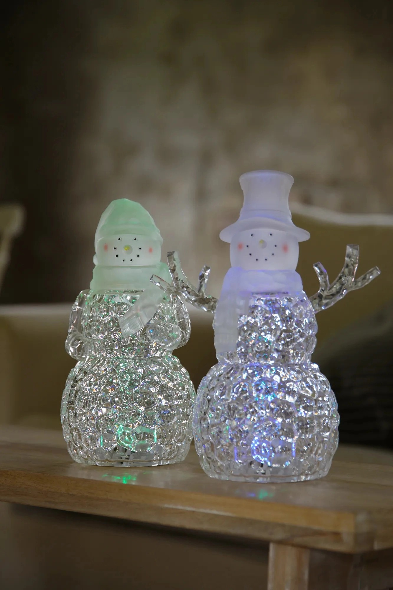 Markslöjd Vánoční dekorace Vecchio transparentní 1x LED, 10 x 25 x 13 ...