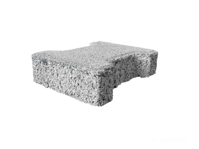 DITON Zámková dlažba Íčko AQUAPORE 6, přírodní, 20 x 16,5 x 6 cm ...