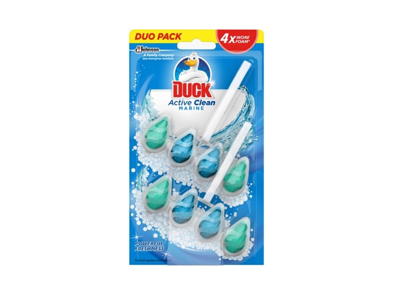 WC blok Duck Active Clean Marine Duopack 2 x 38,6 g nakoupit u OBI