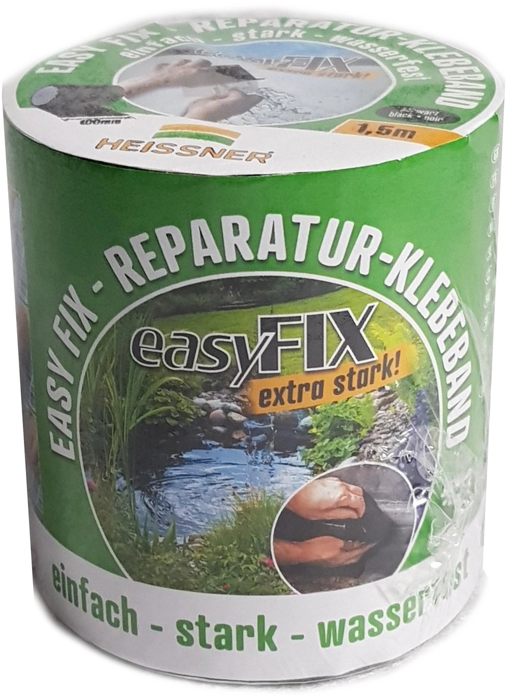 Heissner Voděodolná opravná páska EasyFix (TF857-00) černá 150 x 10 cm ...