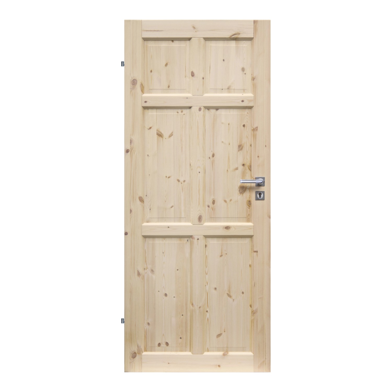 RADEX Falcové interiérové dveře BERGEN plné, borové dřevo, 90 L koupit ...