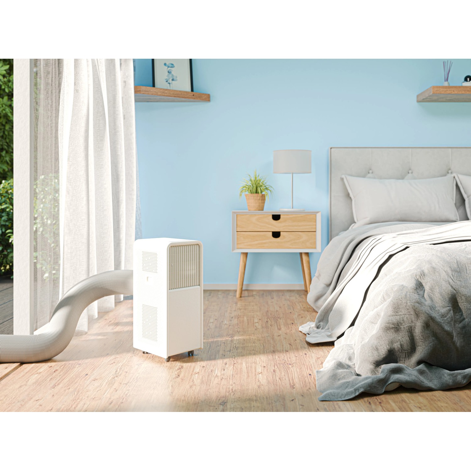 Mobilní klimatizace KGM 12000-58, 12000 BTU, bílá, 28,5 x 33,5 x 69,8 ...