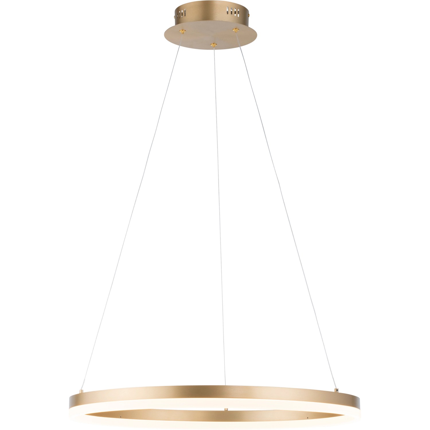 Paul Neuhaus Závěsné LED svítidlo Titus, 27W, 3866lm, mat.mosaz, pr. 40 ...