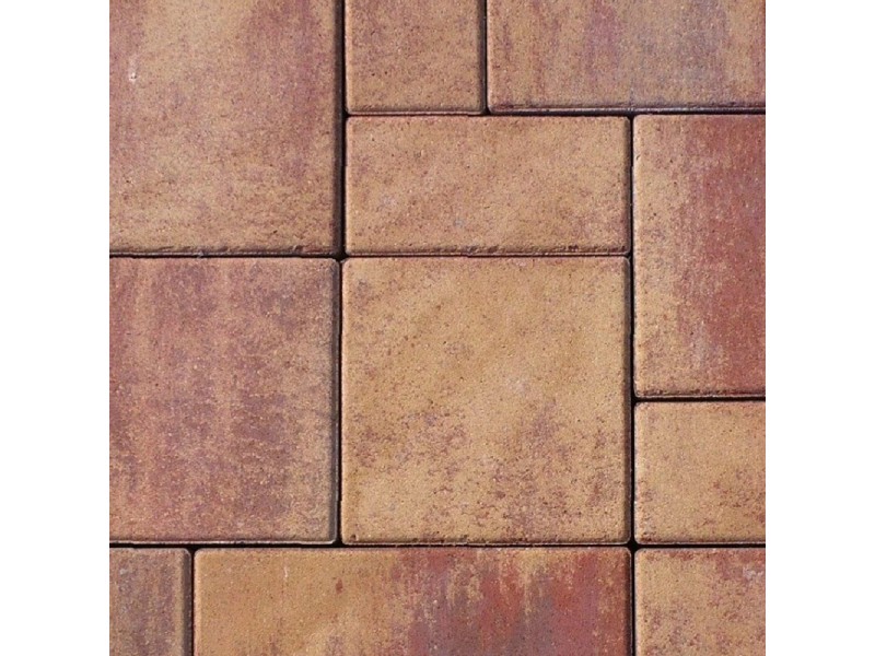 Semmelrock Dlažba CityTop Elegant kombi PaveLock, triomix podzim, 6 cm ...