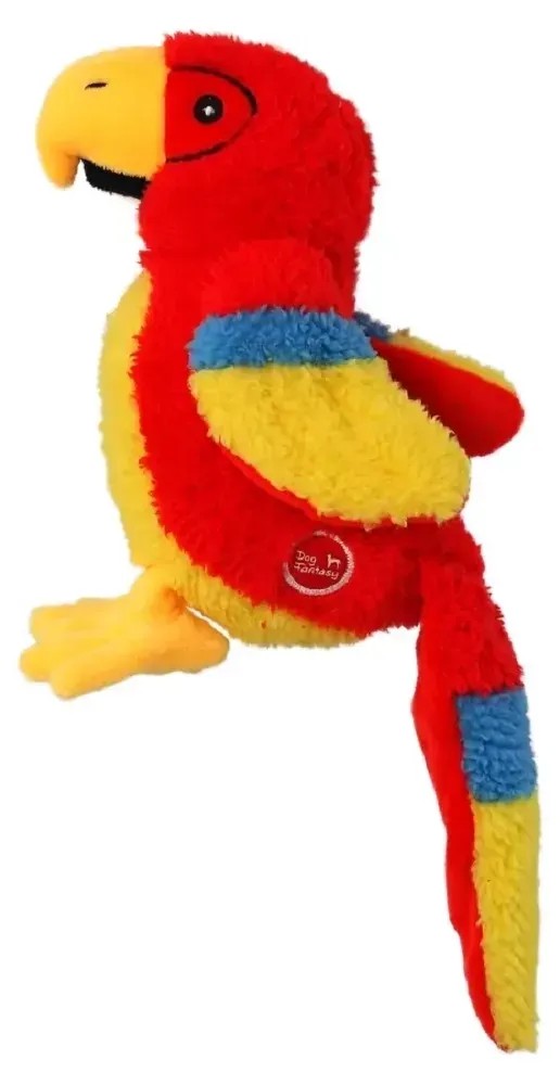 Dog Fantasy Hračka pro psy Recycled Toy papoušek 23 cm