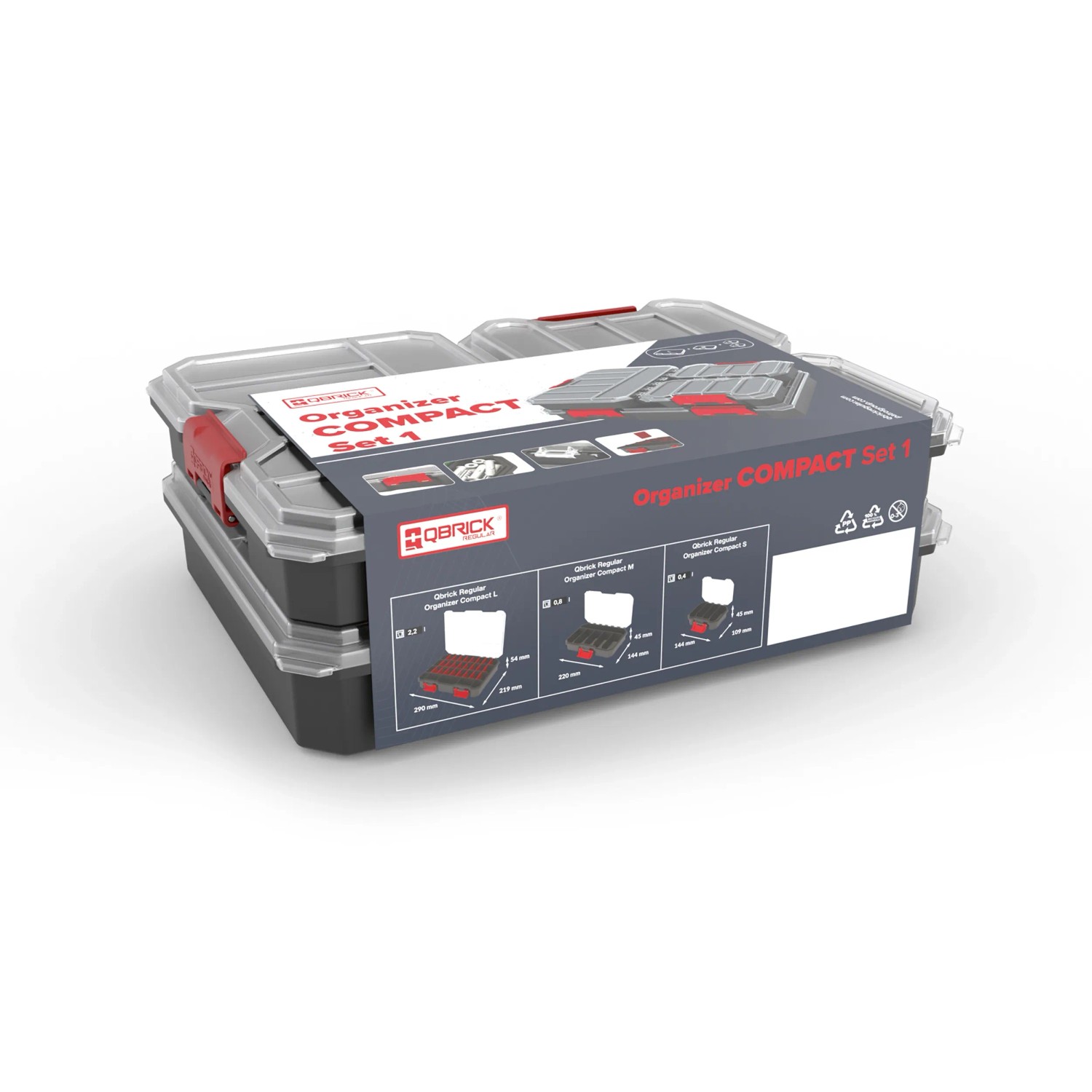 QBRICK SYSTEM REGULAR Sada Organizer Compact Set 1 nakoupit u OBI