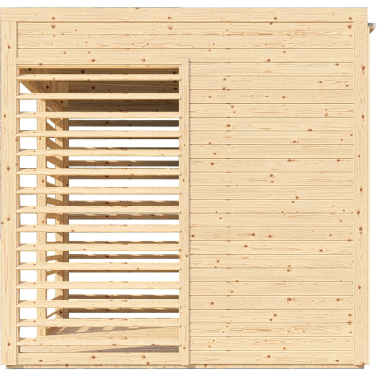 Bertilo Zahradní pavilon Lounge Modern 1, přírodní, 234 x 226 cm ...