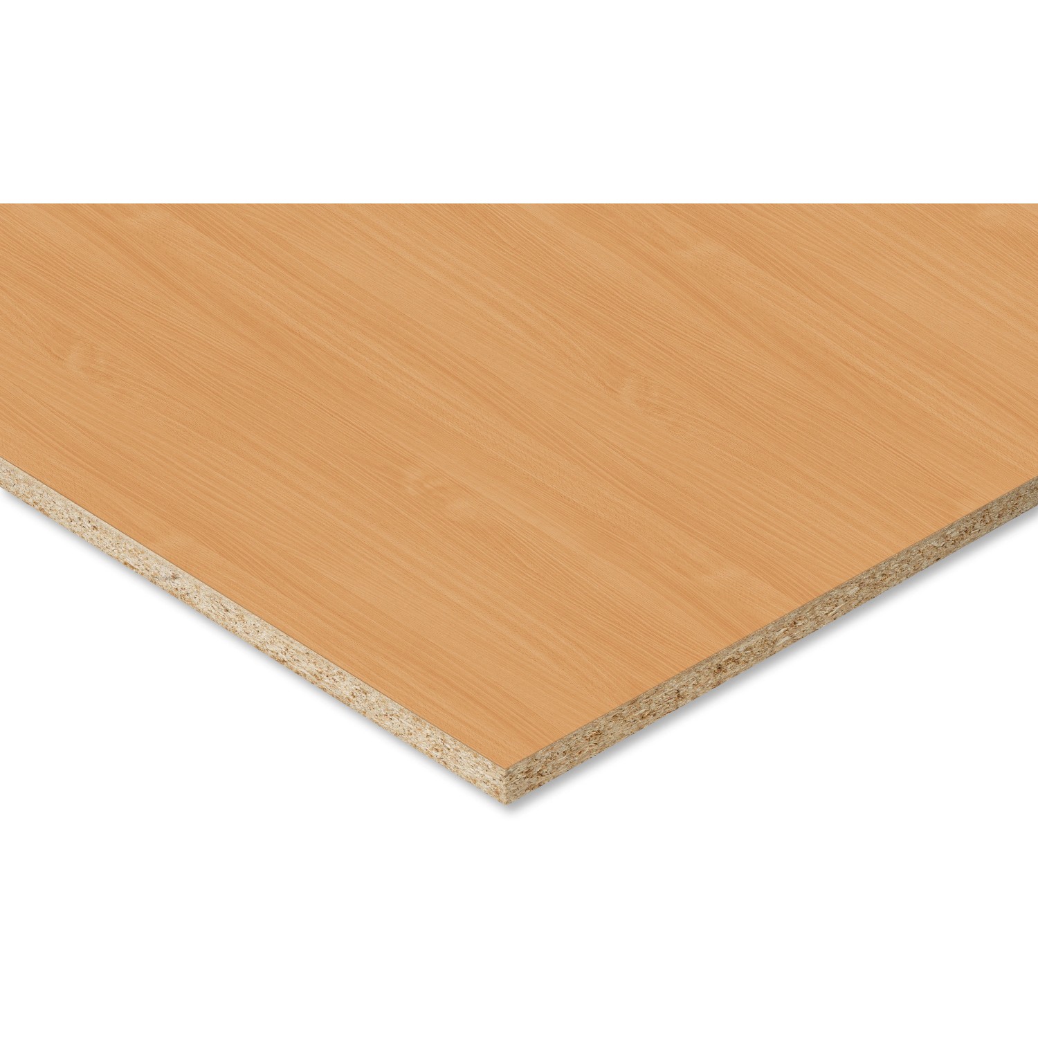 Laminovaná deska iboard DTDL buk přírodní, tloušťka 18 mm - metráž