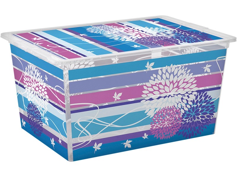 Kis C Box Style Stripes And Flowers Xl 50 L Koupit V Obi