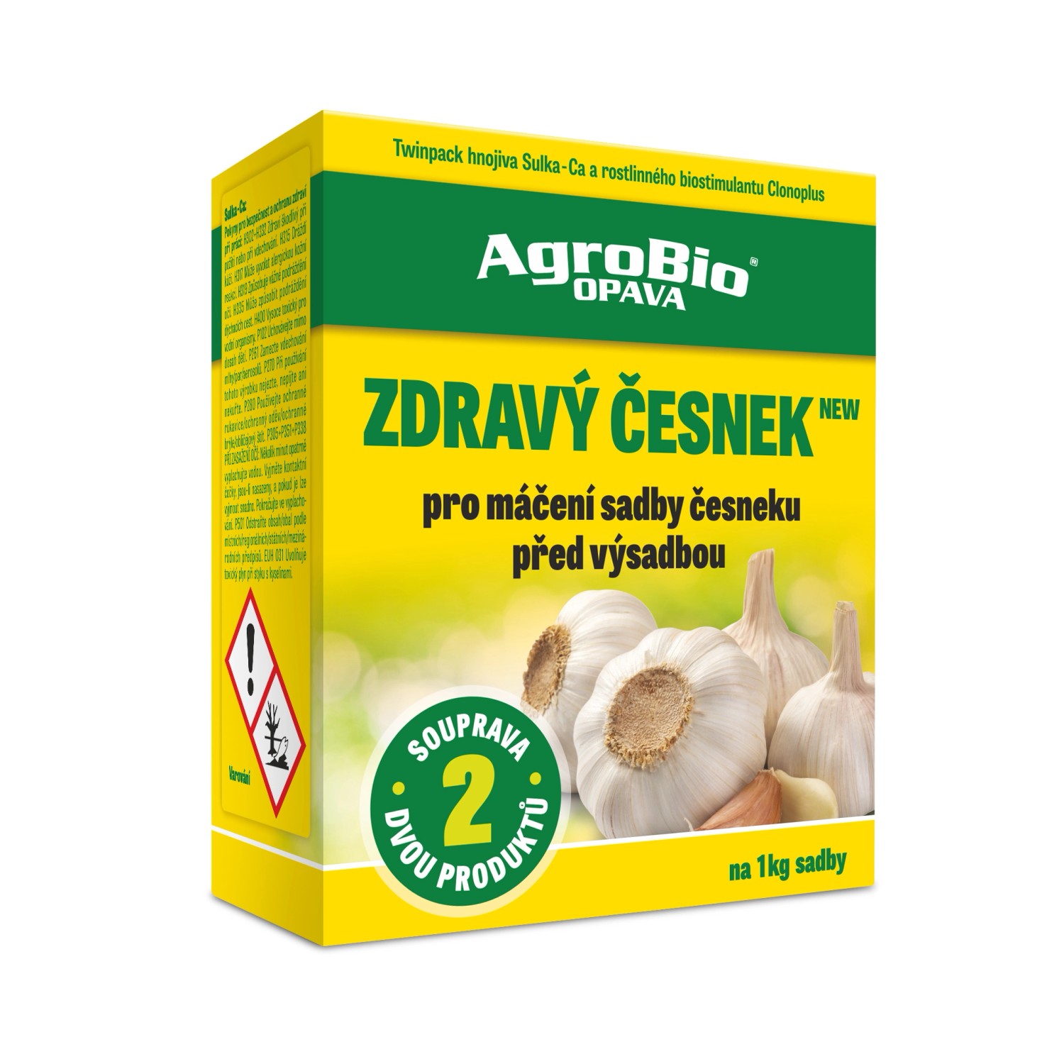 AgroBio OPAVA ZDRAVÝ ČESNEK PLUS pro máčení sadby česneku před výsadbou 10g+50ml nakoupit u OBI