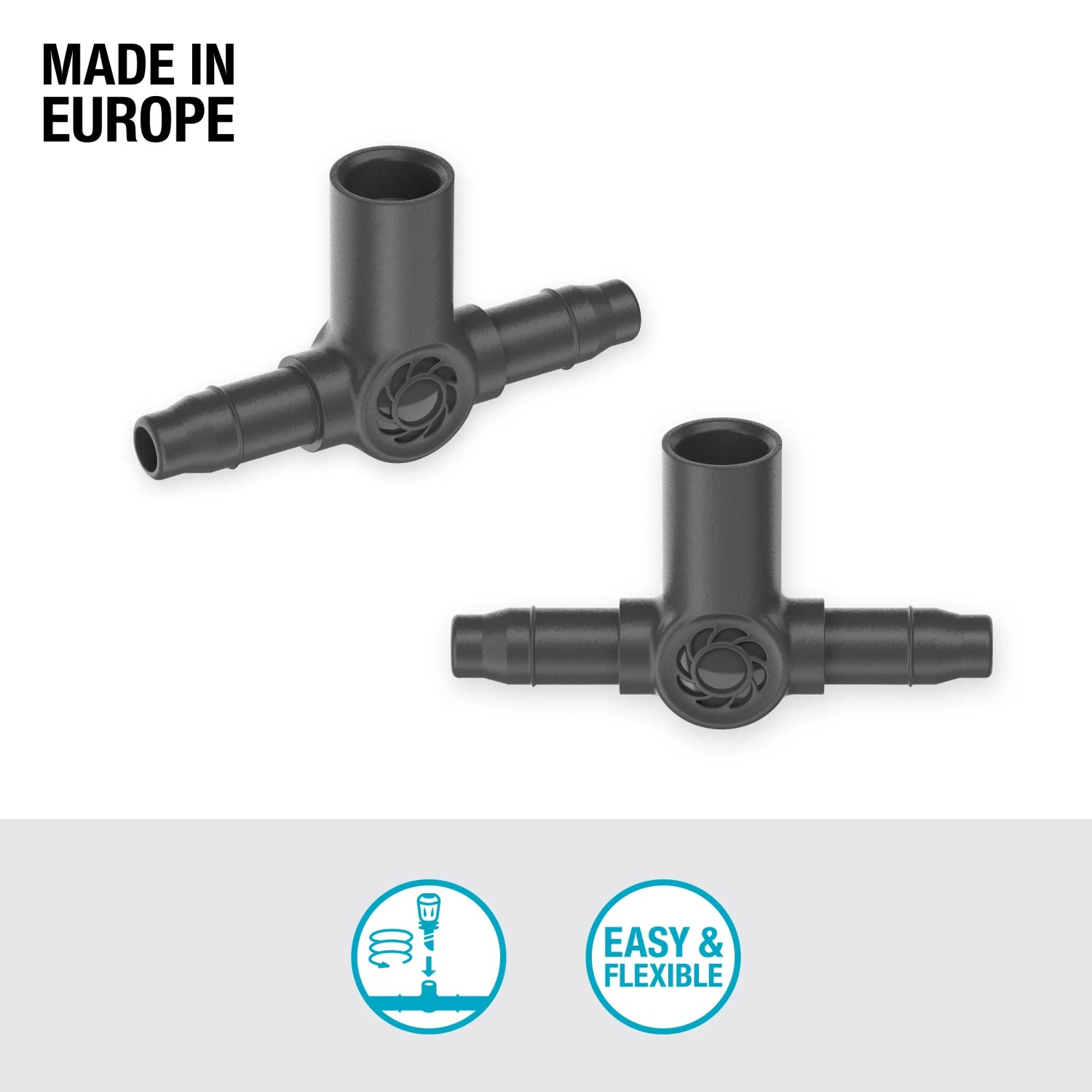 GARDENA Micro-Drip-System T-kus pro rozprašovací trysky 4,6 mm (3/16 ...