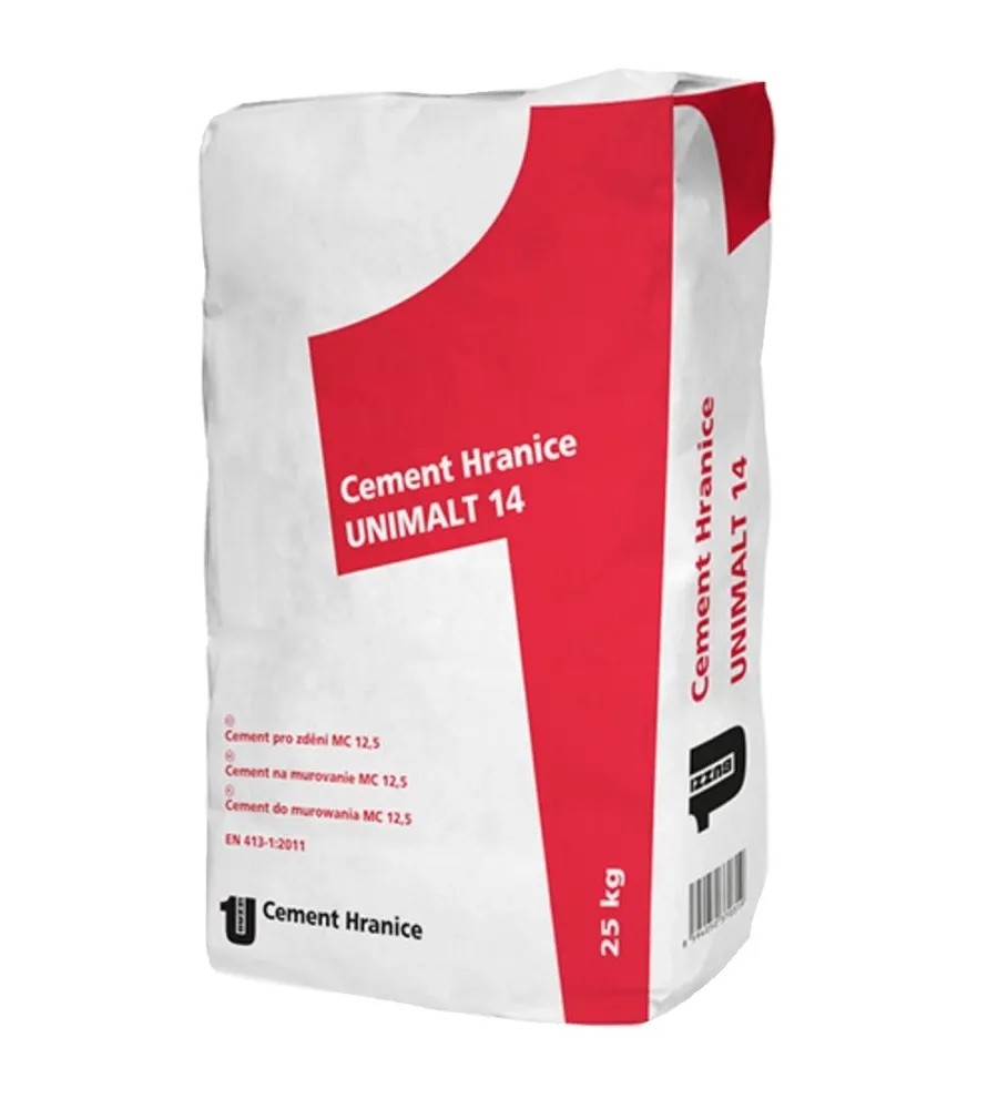 Cement Hranice Cement pro zdění Unimalt 14, 25 kg nakoupit u OBI