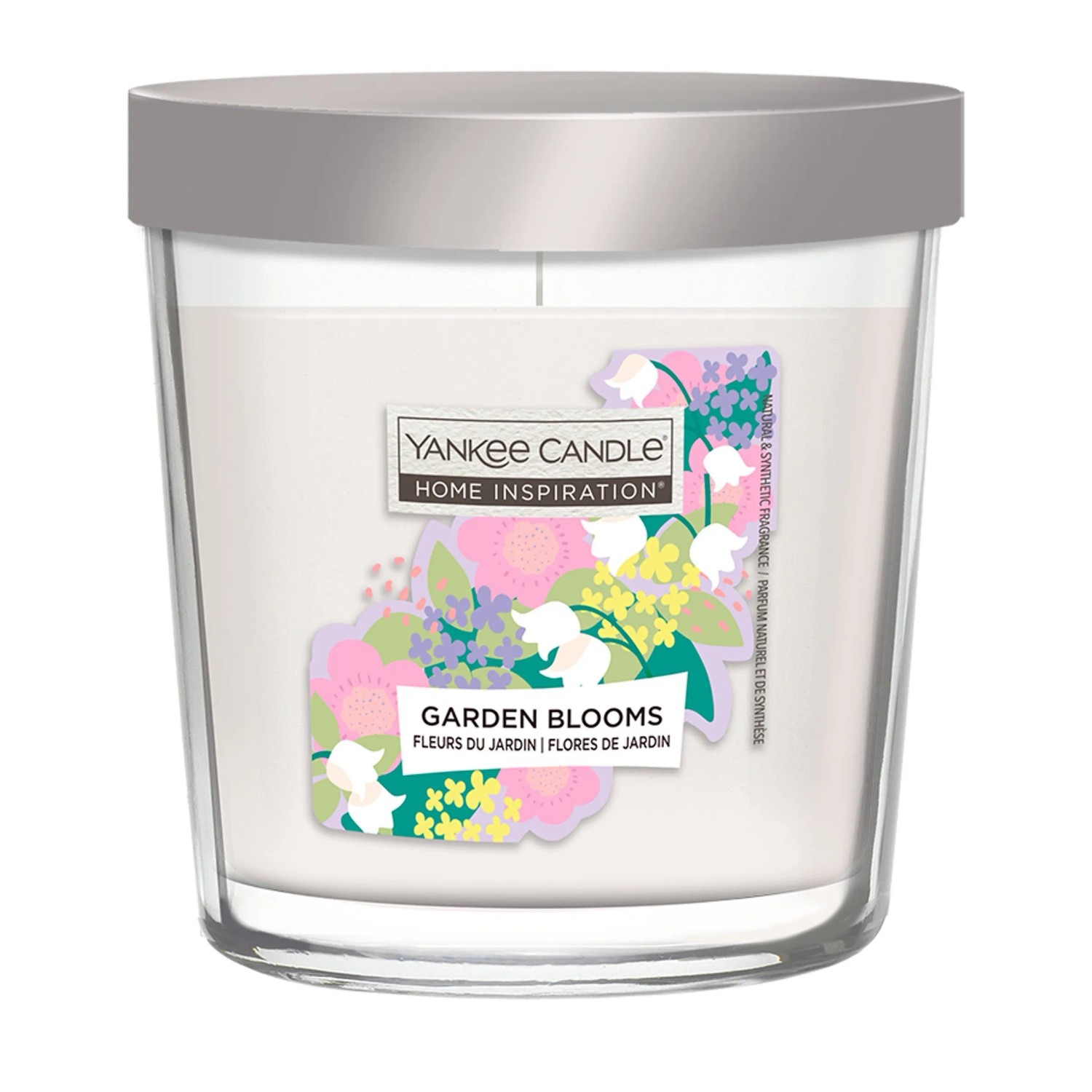 Yankee Candle Vonná svíčka ve skle Home Inspiration Garden Blooms, 200 ...