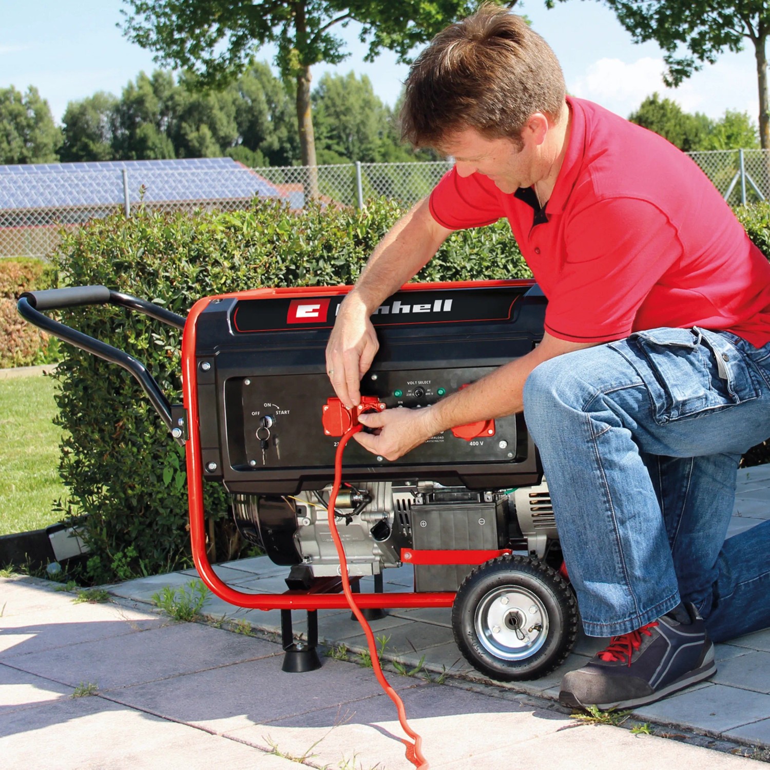 Einhell Benzínový generátor proudu TC-PG 55/E5, 25 l nakoupit u OBI
