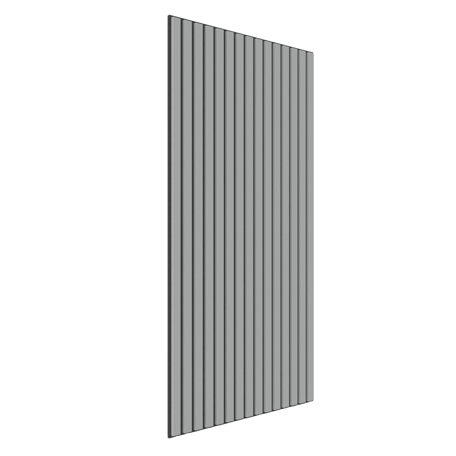 Denpanels Akustický panel FOILED arktická šedá černá plsť 120 x 60 x 1,9 cm nakoupit u OBI